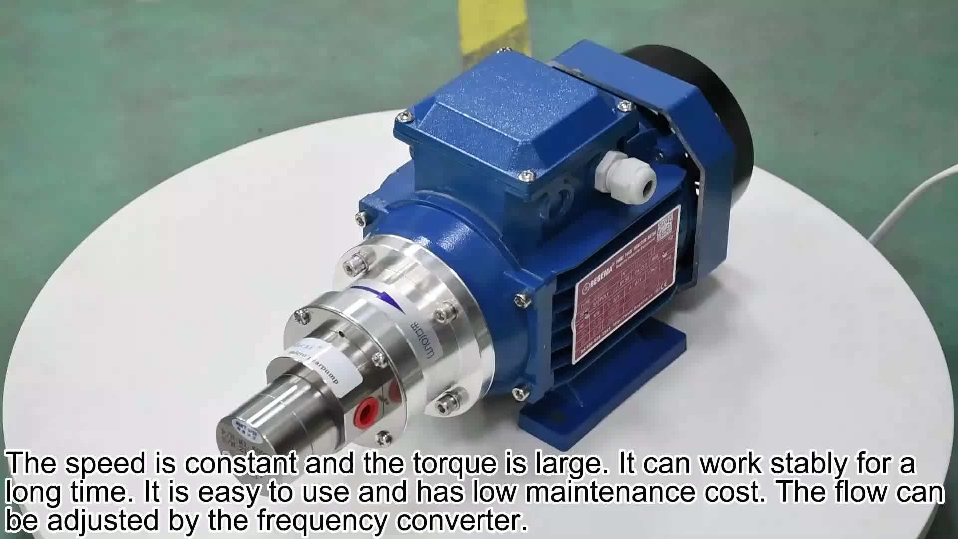 Magnet Gear Dosing Pump Used For Catalyst Chemical For Sand Mixer - Buy ...