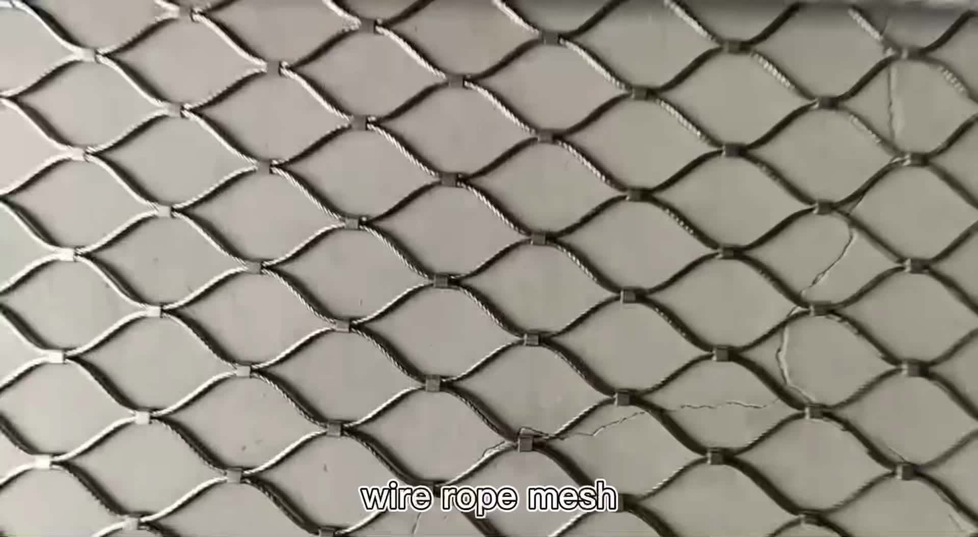 Ferrule Type Ss Wire Rope Mesh 5/16 5/8 1/16 Kit For Sale Stainless ...