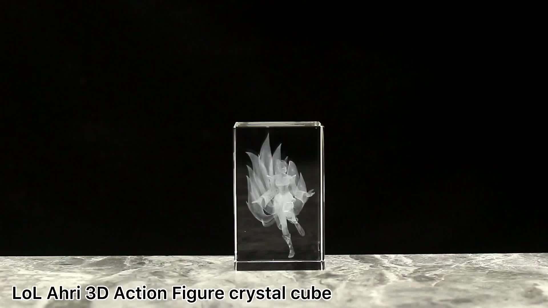 3d Crystal Lol Cube League Of Legends Laser Figure For Sale - Buy 3d ...