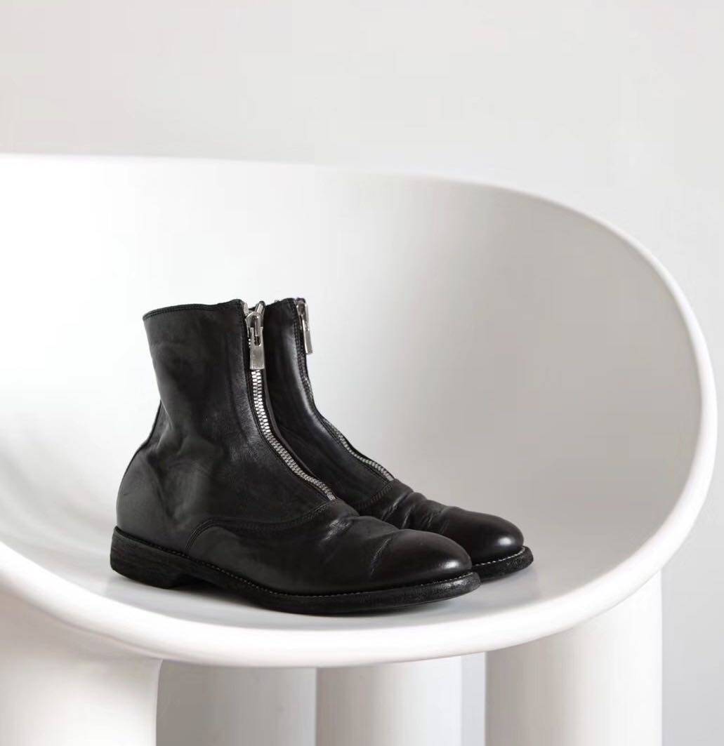Guidi 210 馬皮 黑色 女碼