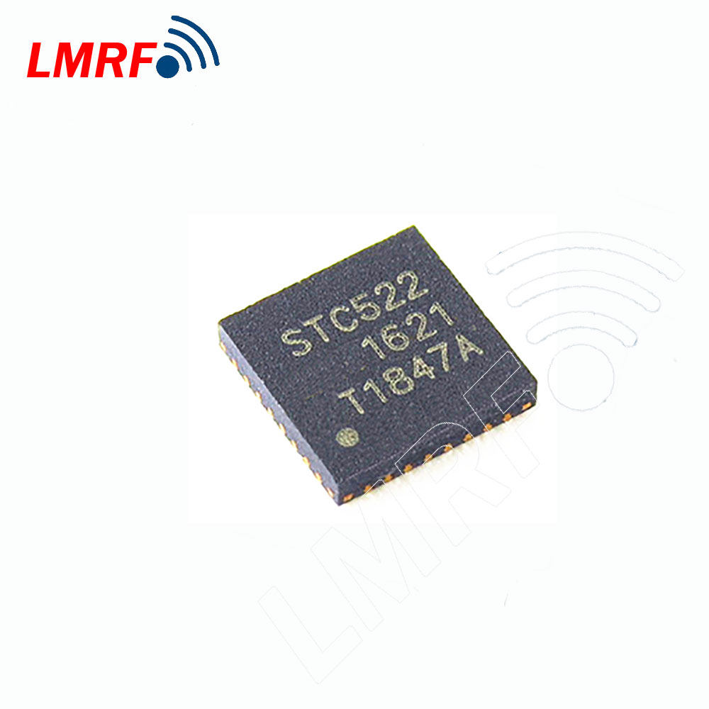 STC522 QFN32 RFID讀卡芯片 可替代 MFRC522 FM17522 CV520