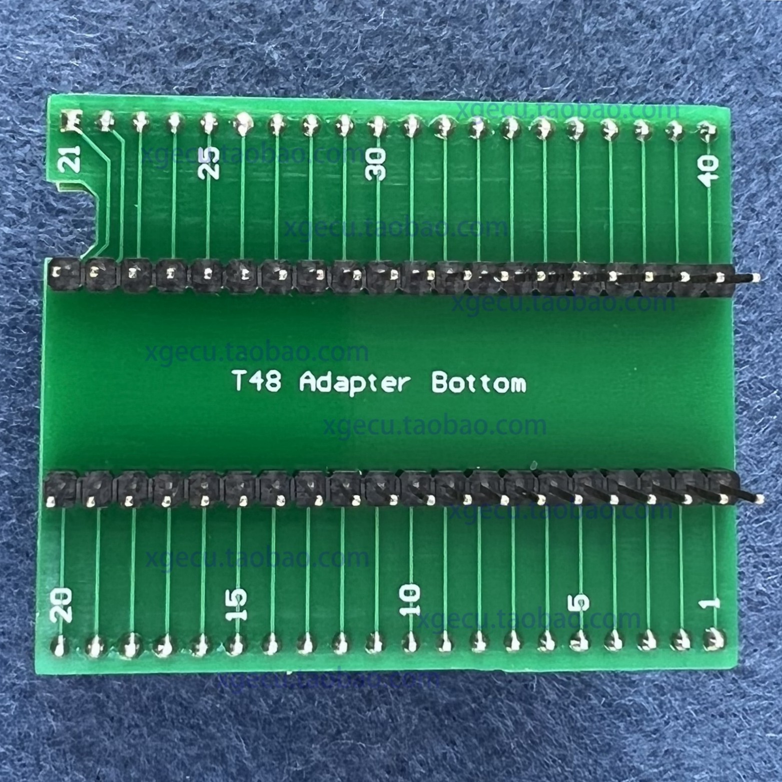 T48座子ADP_F48_EX-1 TSOP48 专用适配器 用于烧录Nor Flash 芯片-阿里巴巴