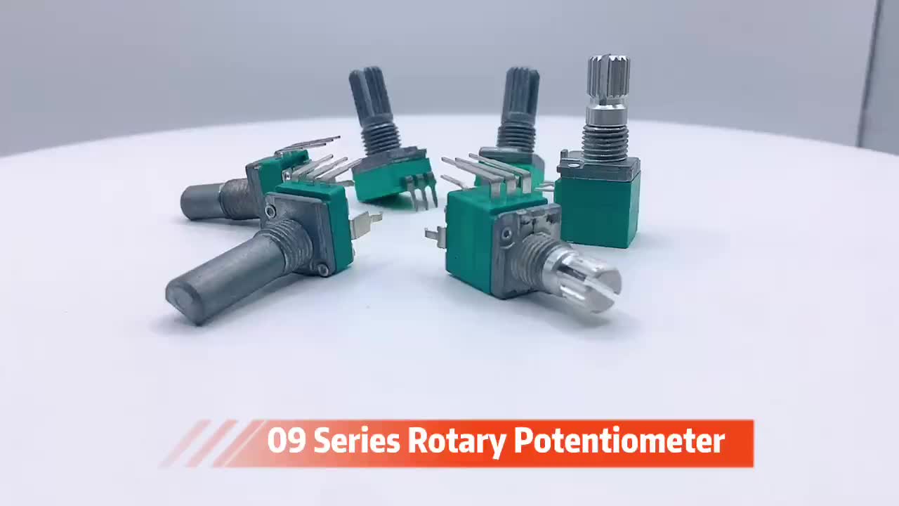 9mm Variable Resistor 5k 10k Linear Potentiometer Vertical Pins 15/20mm ...