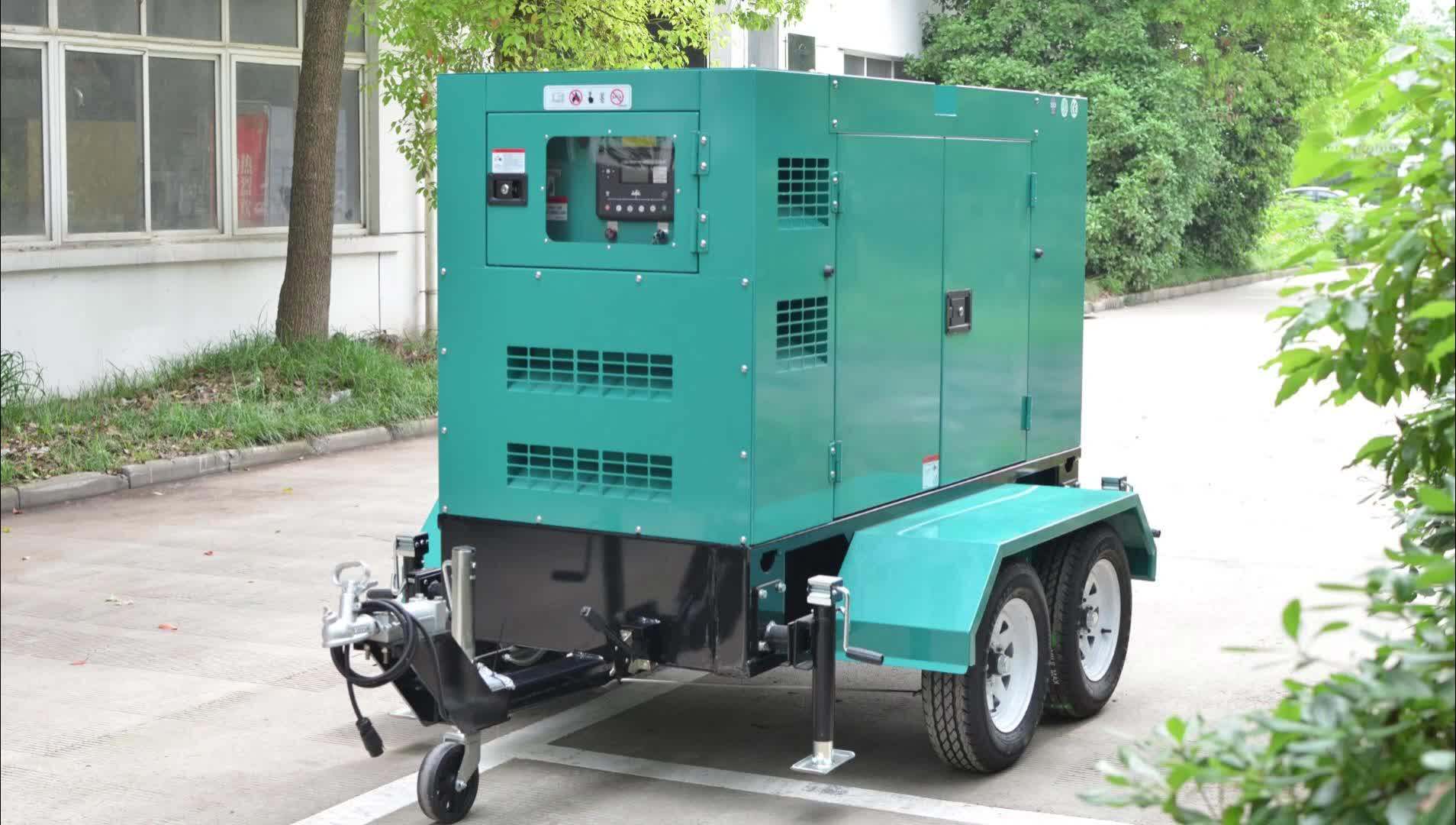 20kva Diesel Generator Set With Ysd490d Yangdong Engine Mobile Type ...