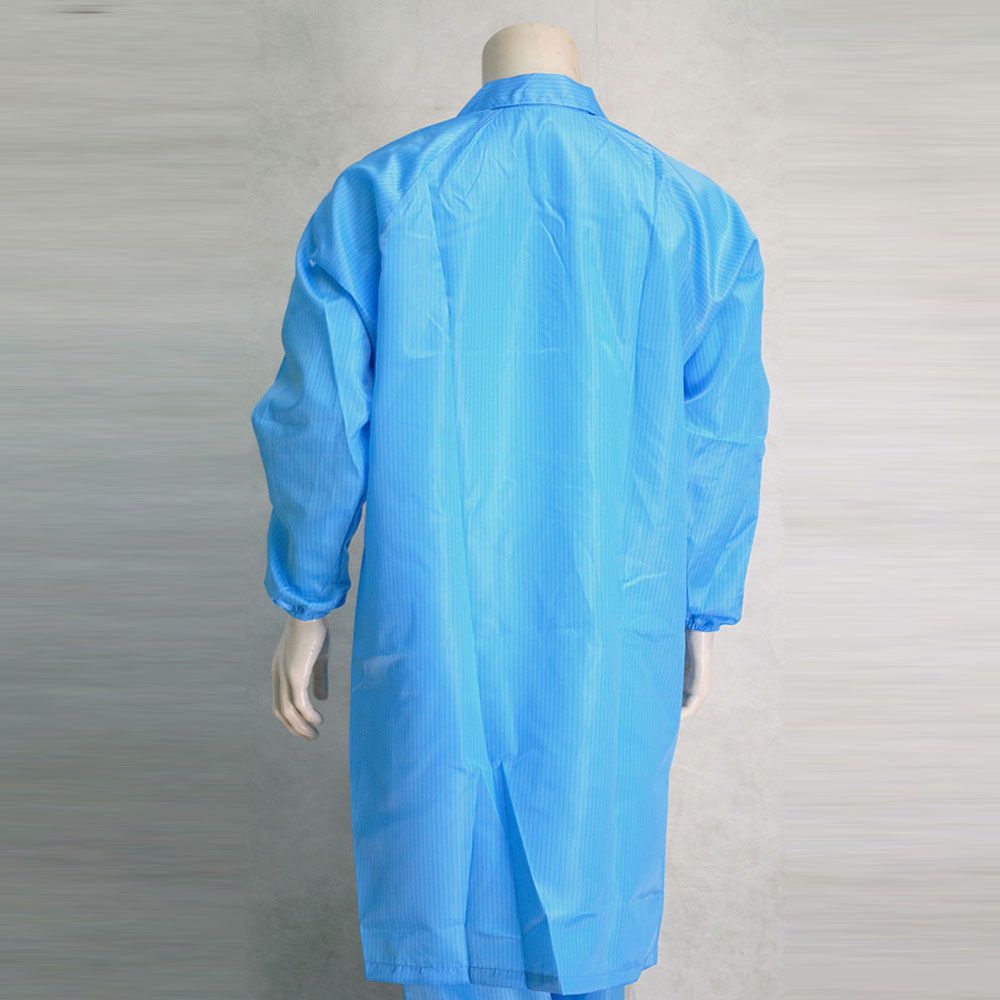 Unisex Medical ESD-Safe shield Anti-static Dustproof LAB Smock Clothes Coats
