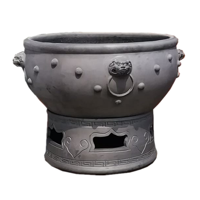 [USD 198.39] Mind pot fish tank old Beijing fish pot ceramic pot lotus ...