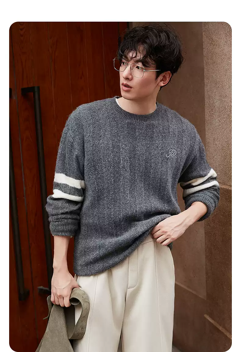 【仅退换货使用】GXG多色线衫+低领毛衫