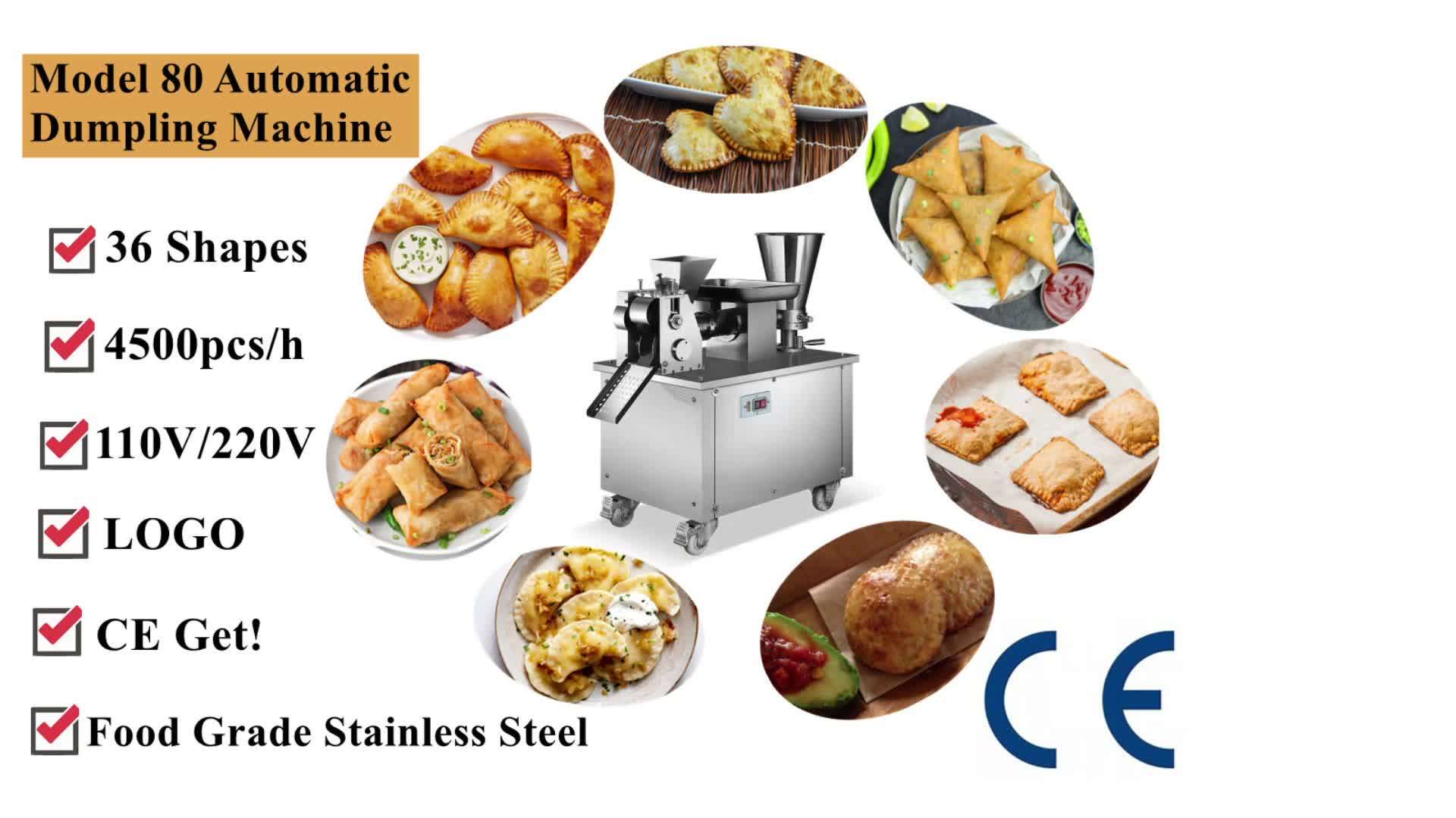 Automatic Curry Puff Forming Dumpling Filling Machine Empanada Make ...