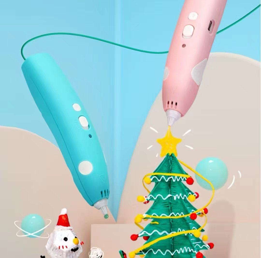 得力3D打印笔74860：创意无限，孩子的梦想成真神器！-涂鸦笔-淘宝好物网