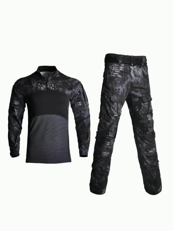 Han Wild Uniform Tactical Camouflage Uniform Tactical Shirt Frog Suit ...