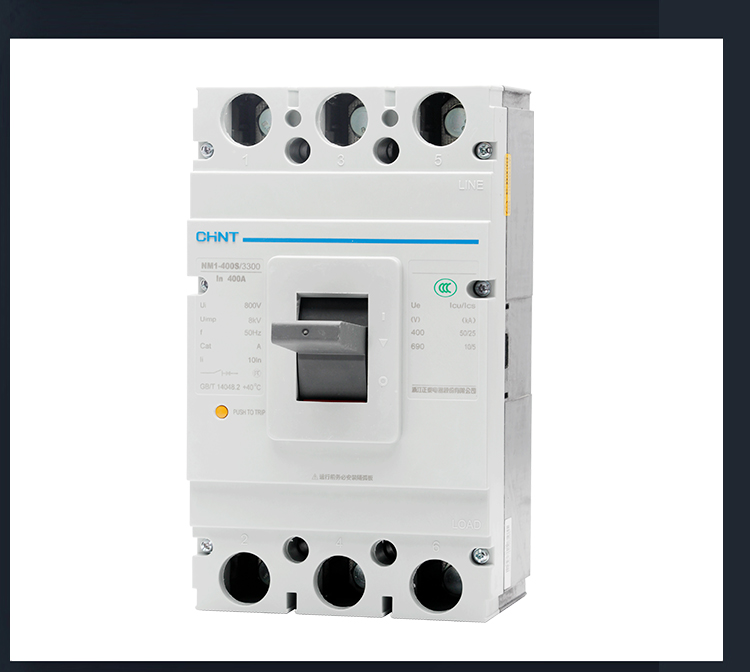 正泰塑壳断路器 NM1-400S/3300 3P 225A 250A 315A 三相空开400A-阿里巴巴