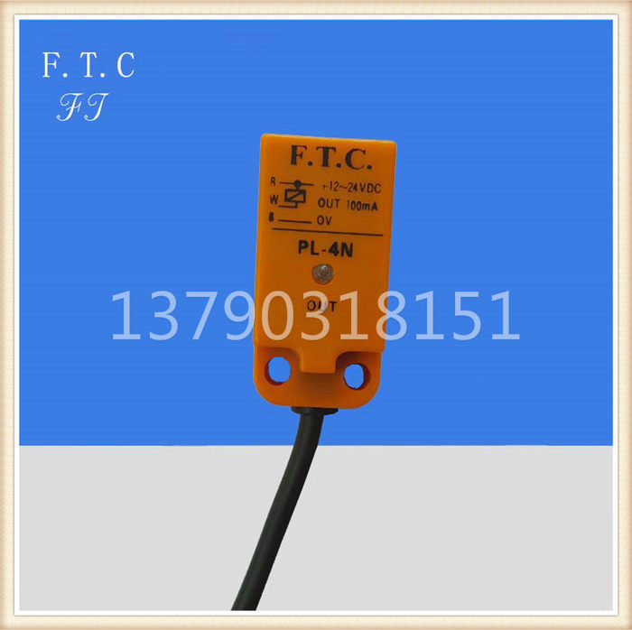 FTC Taiwan Foto PL-4N square proximity switch three-wire DC NPN ...