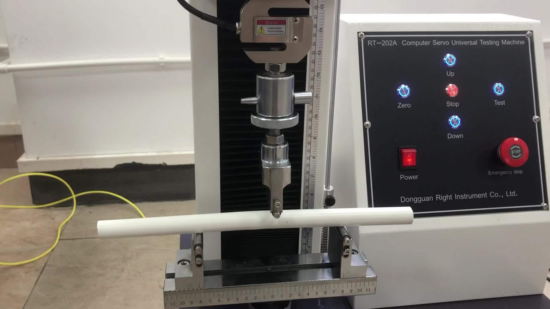 Benchtop Servo Control Flexural Compression Testing Machine For Plastic ...