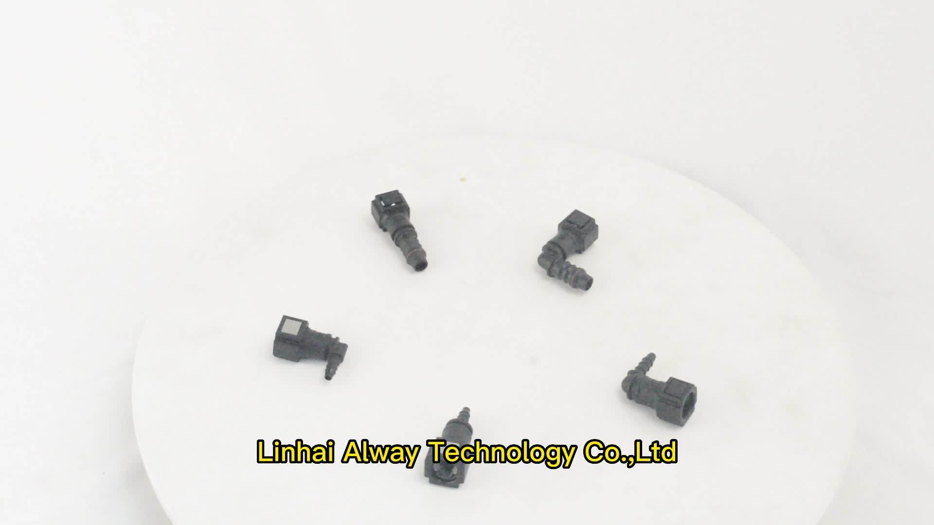 Customized Fast Connector Adapter Plastic Fuel Fitting Quick Release ...