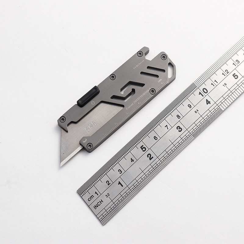 [USD 10.71] Outdoor Multipurpose Tool Military Knife Card Portable Mini ...