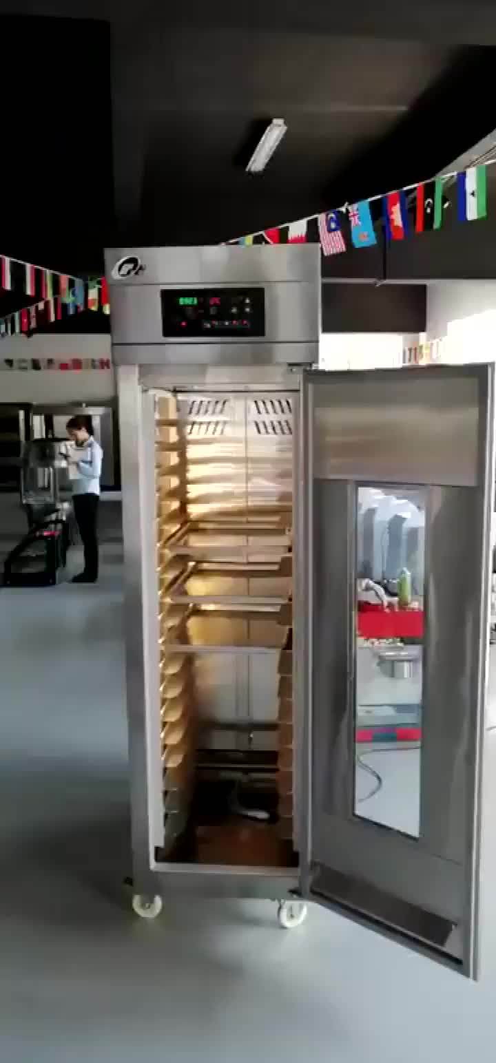 32 Trays Double Doors Bread Fermenting Proofer Oven Refrigerated Frozen ...