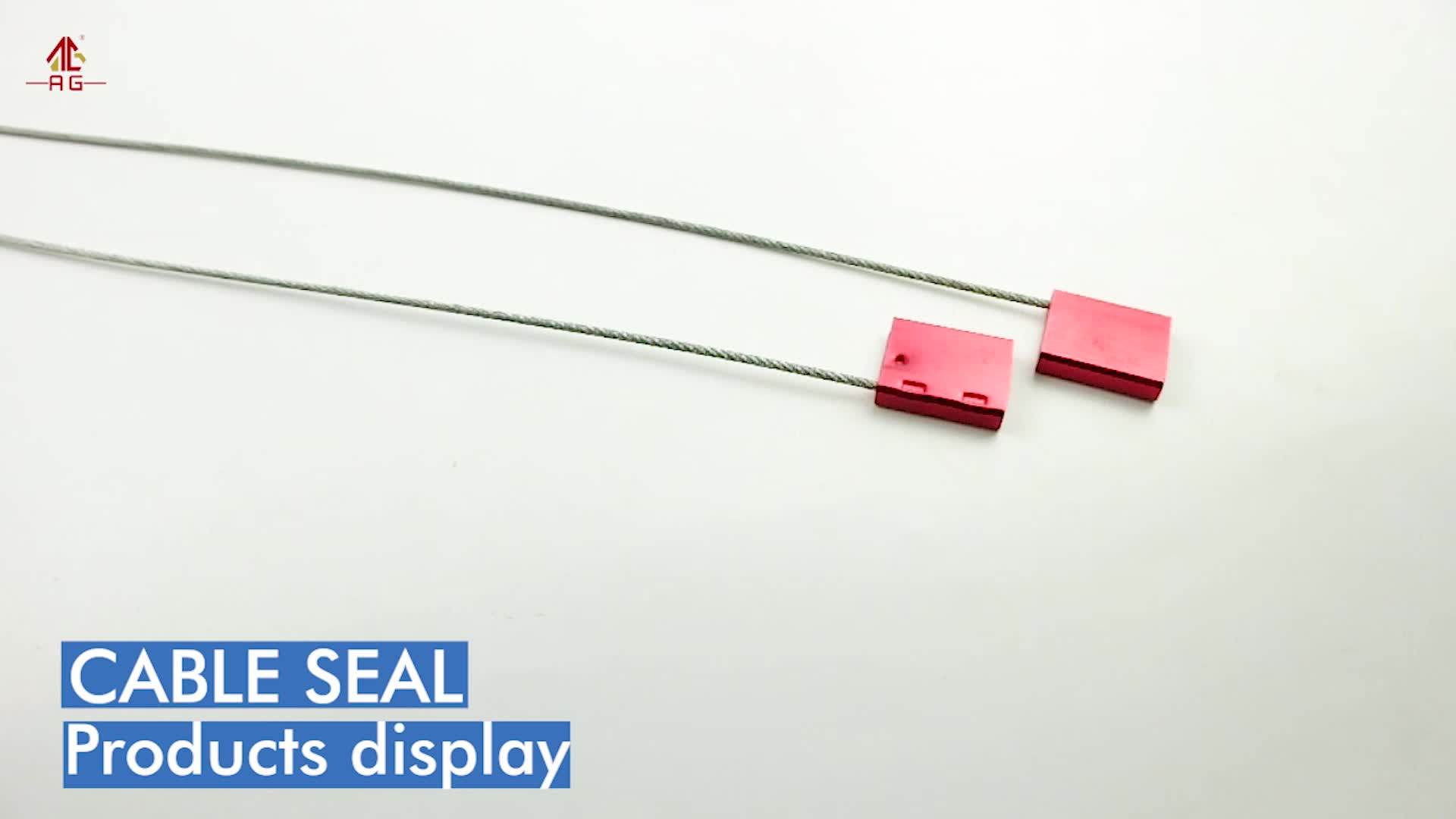 Truck Container Steel Cable Car Seals Security Truck Cargo Cable Seal ...