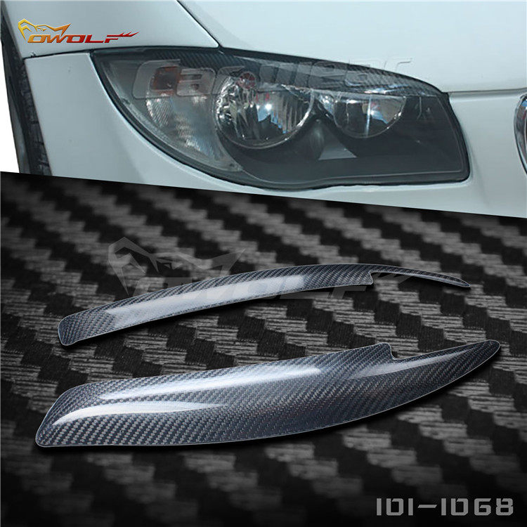 Bmw e8x series carbon fiber headlight eyebrows: your top choice for ...