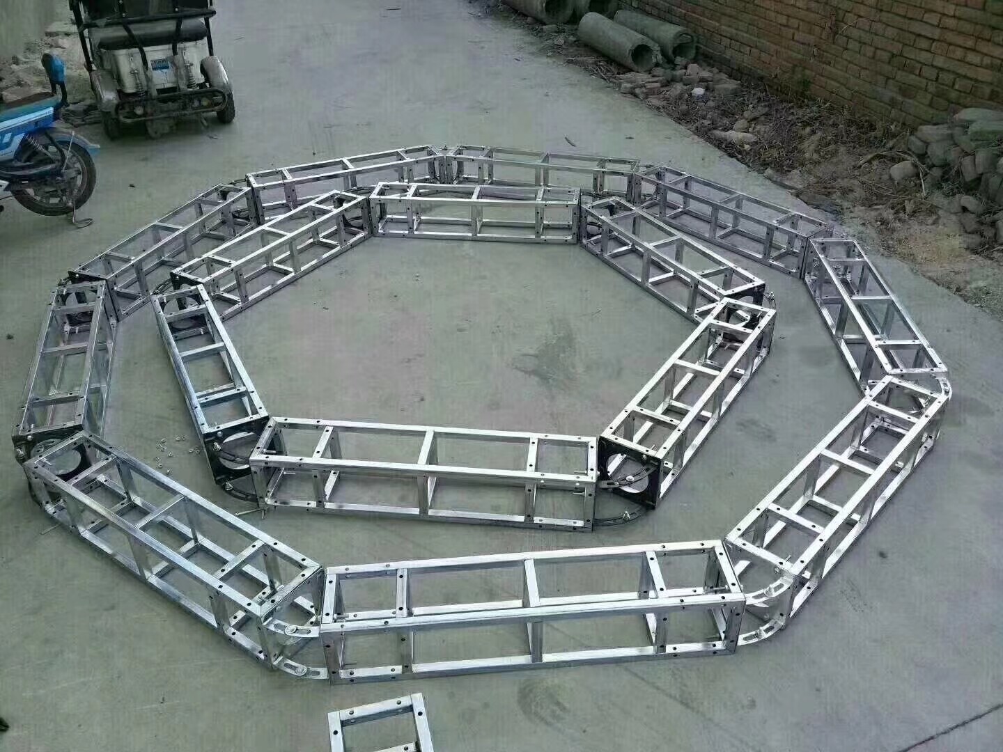 [USD 14.24] Truss Transformer corner truss arch arch foldable wedding ...