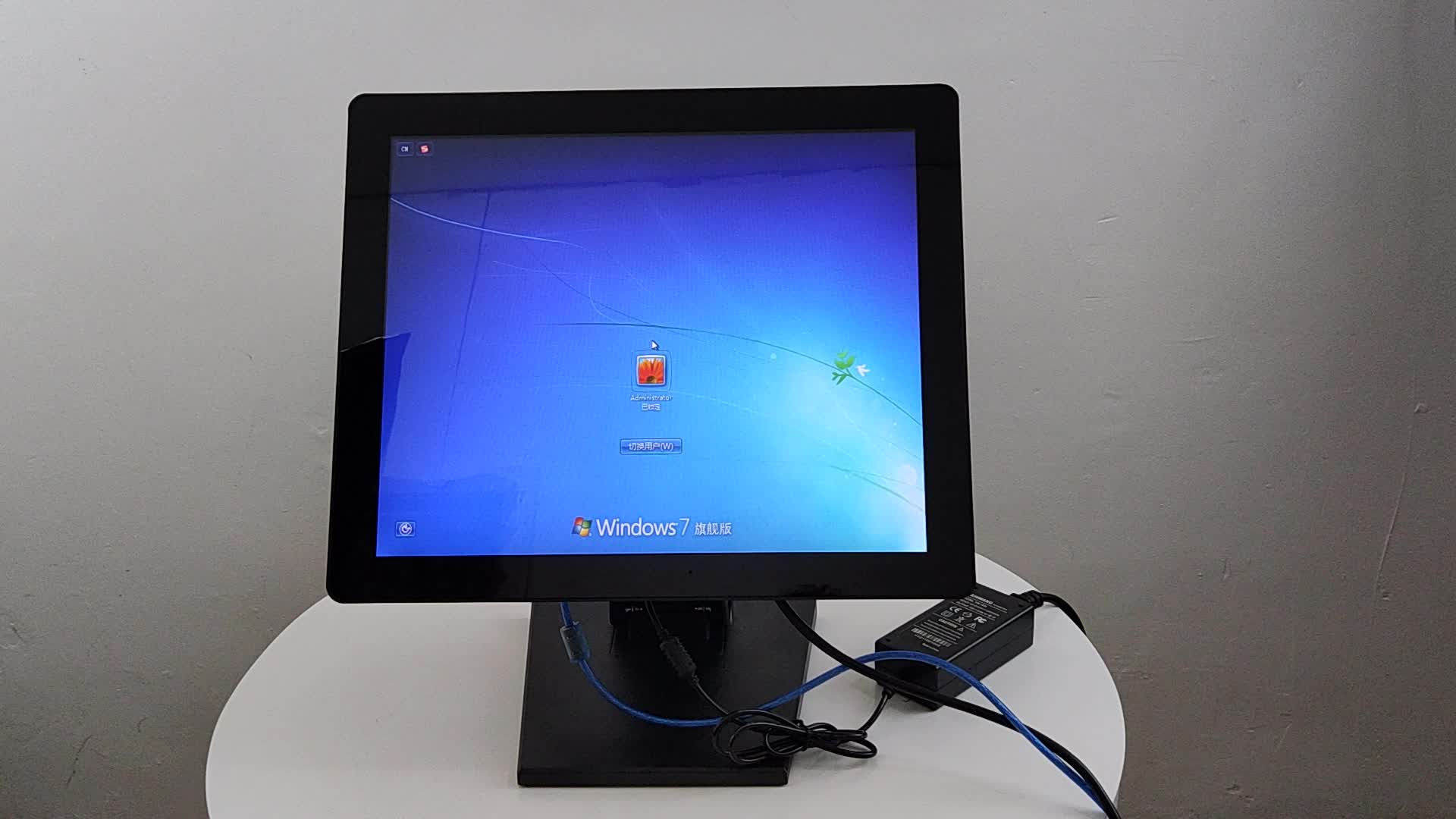 12 Inch Hdmi Vga Capacitive Touch Screen Aluminum Frame Tft Wall ...