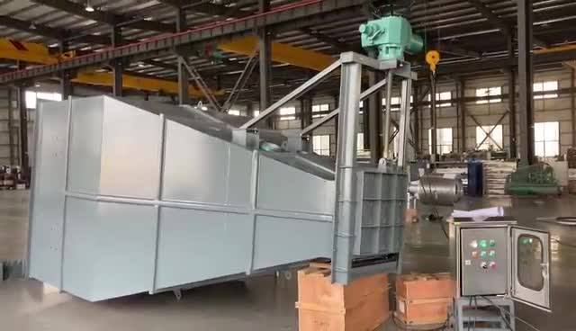 Auto Loader Aggregate Material Store Bin Dumping Bucket Metal Unloading ...