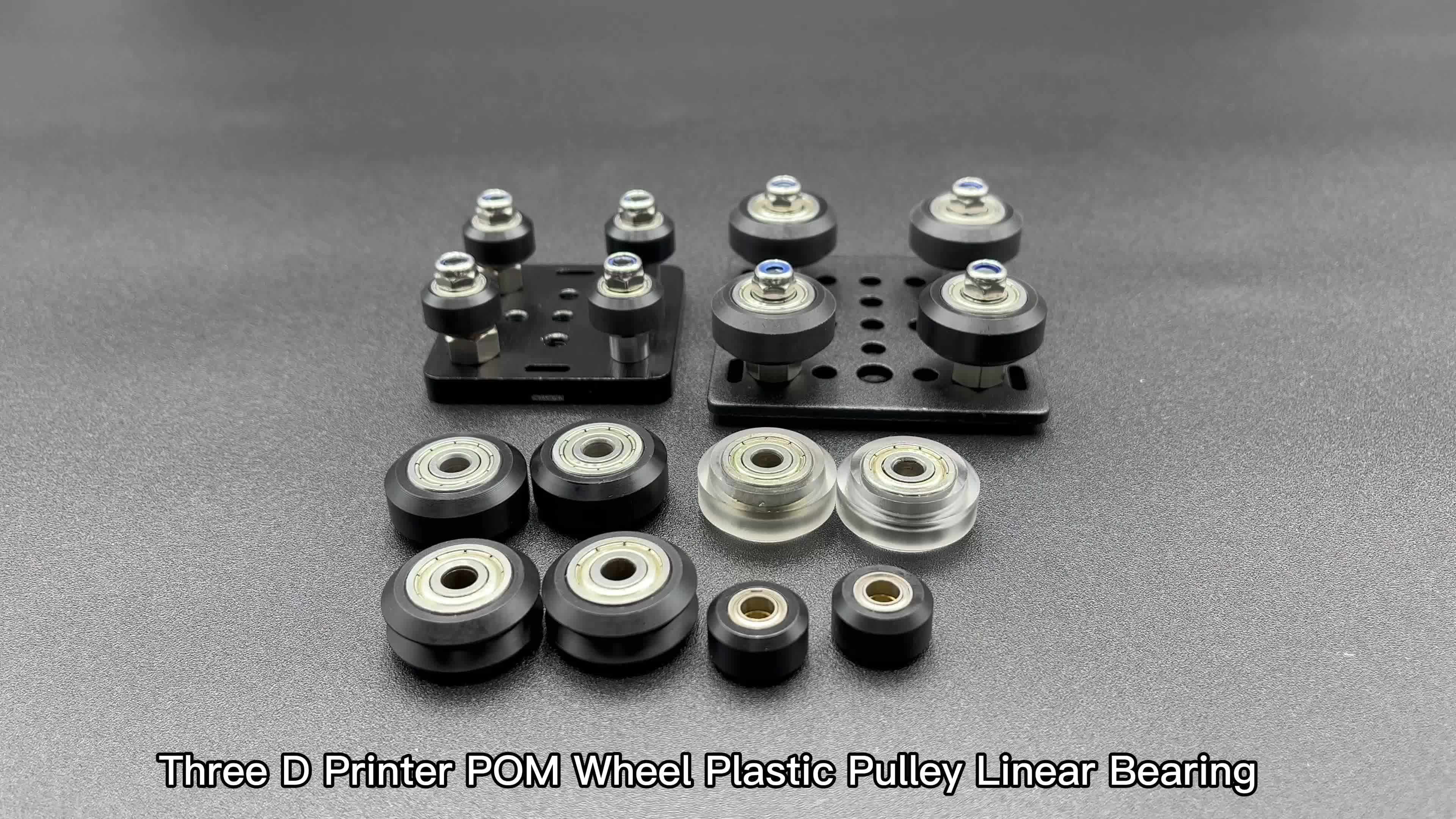 Youqi 3d Printer Parts Plastic Wheel With 625zz Mr105zz Idler Pulley ...