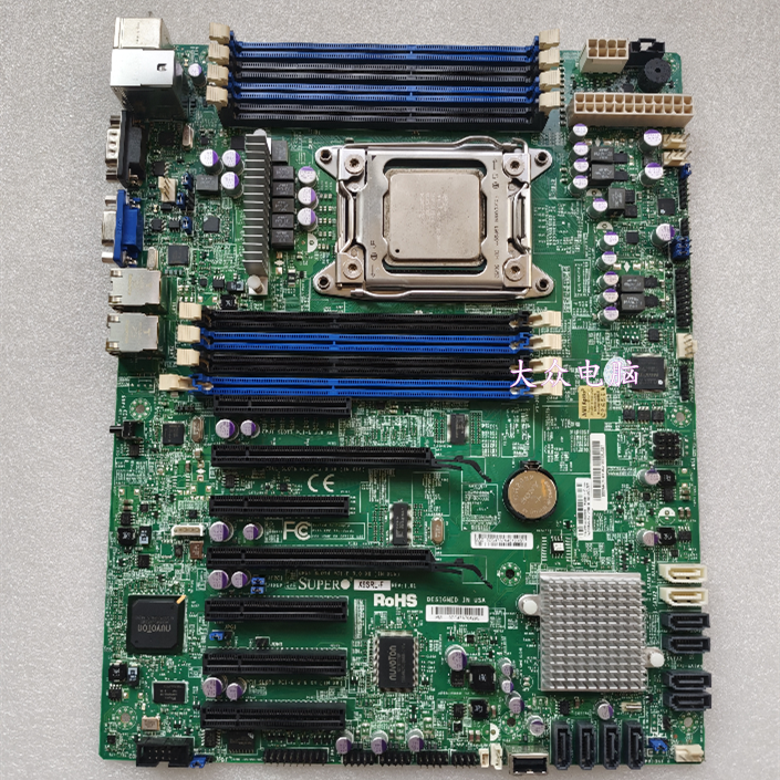 超微X9SRL-F单路服务器主板实测！2011针X79架构性能爆发？企业用户别错过-企业级主板-淘宝好物网