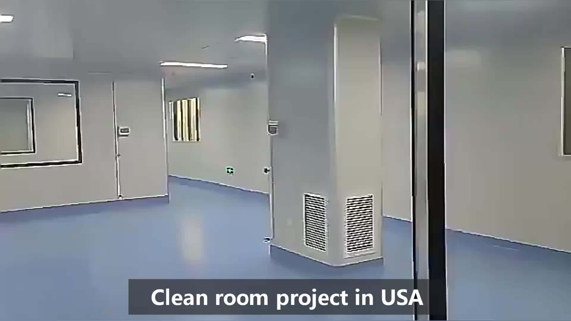 Dust Free Insulated Wall Panels Clean Room Modular Laboratory System Ce ...