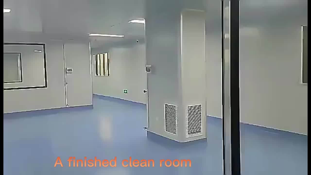 Gmp Standard Clean Room Assembly Installation One Stop Modular Clean ...
