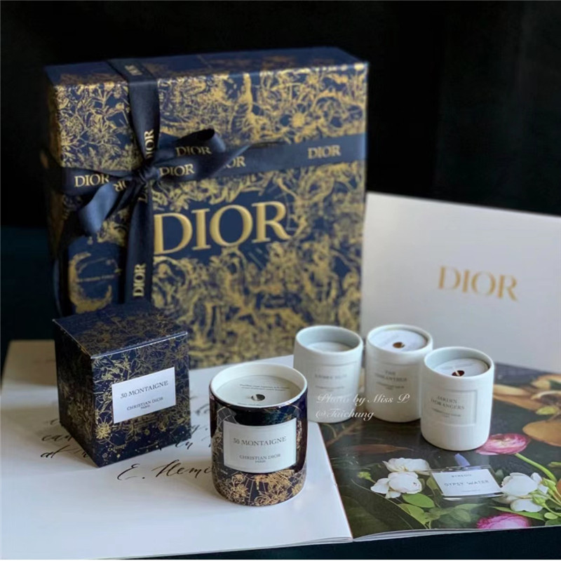 Dior迪奥圣诞LCP香氛蜡烛，蒙田30的浪漫香气如何征服你的心？💖-香薰蜡烛-淘宝好物网