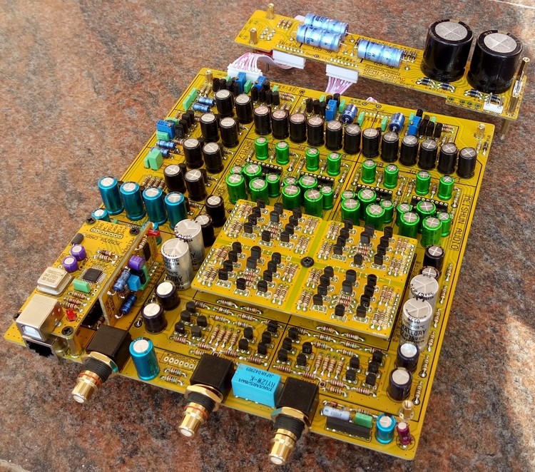 HIFIDIY论坛-最近设计了款PCM1702*4解码器，晶体管【电流传输架构】分立IV+LPF - Powered by Discuz!