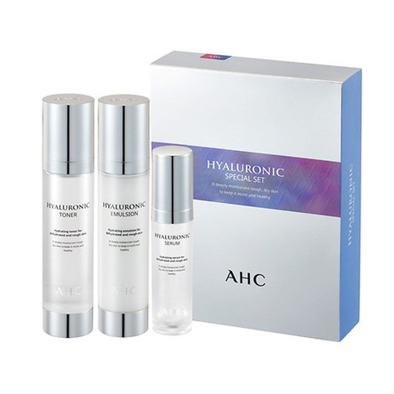 Korea AHC hyaluronic acid B5 fairy water lotion two-piece set box ...