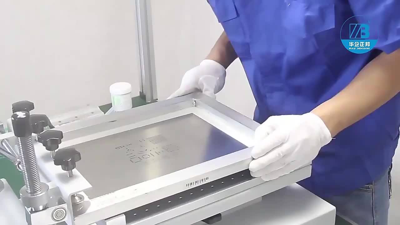 Pcb Solder Paste Screen Printer Machine/manual High Precision Screen ...