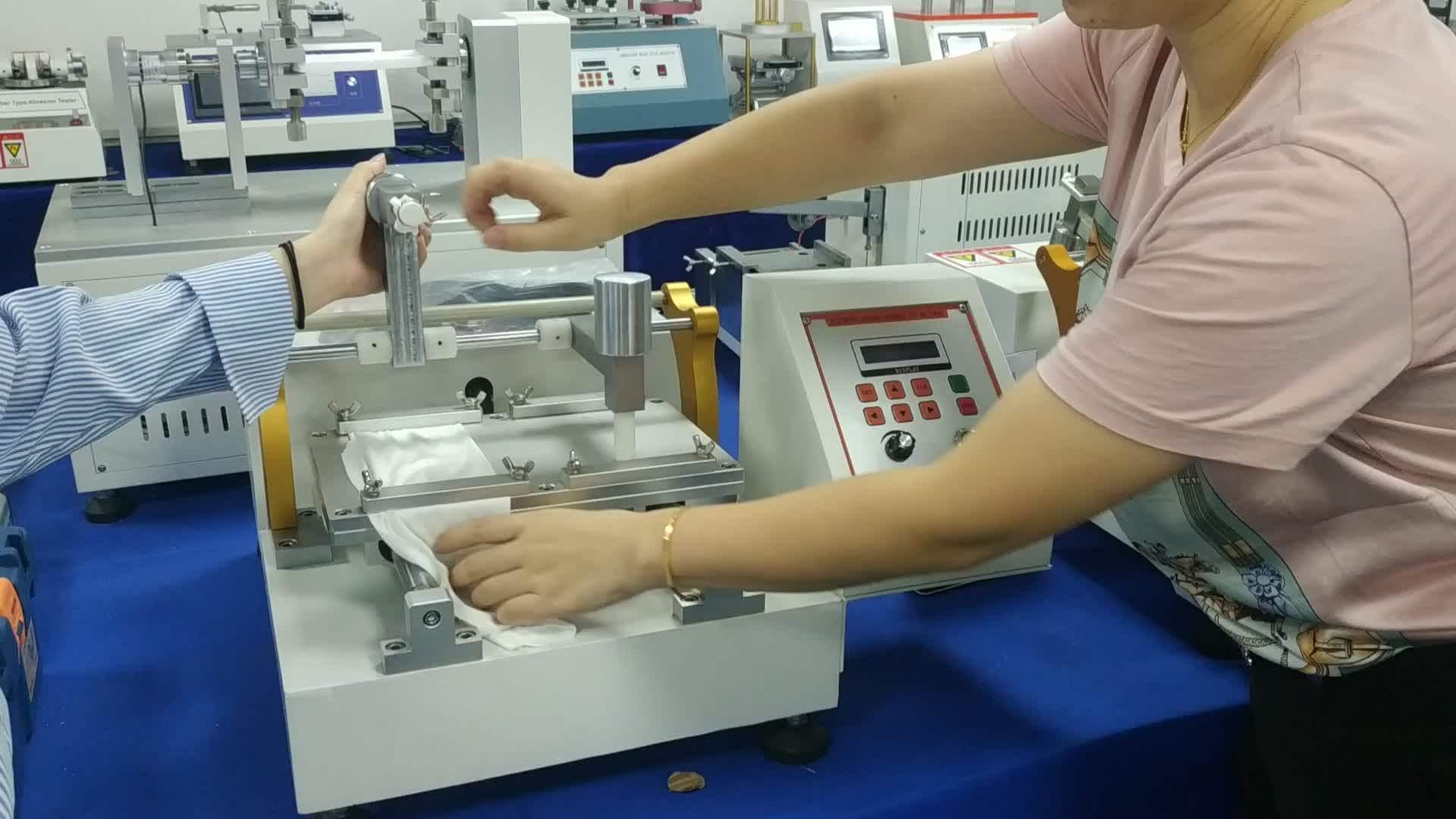 Iso 105 Astm D2054 Color Fastness To Rubbing Tester - Buy High Quality ...