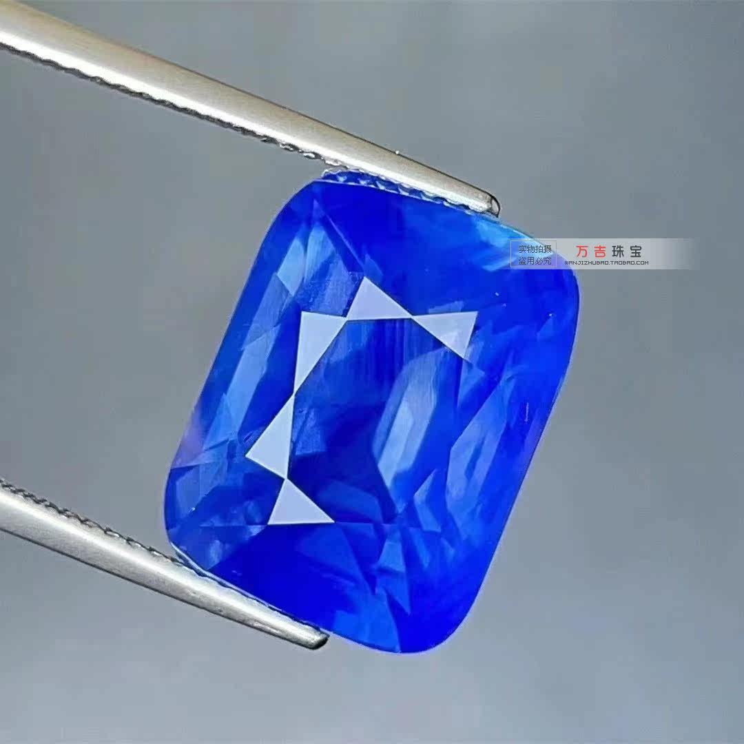 无烧矢车菊蓝18.07ct斯里兰卡皇家蓝：宝石界的梦幻之选！-其他-淘宝好物网