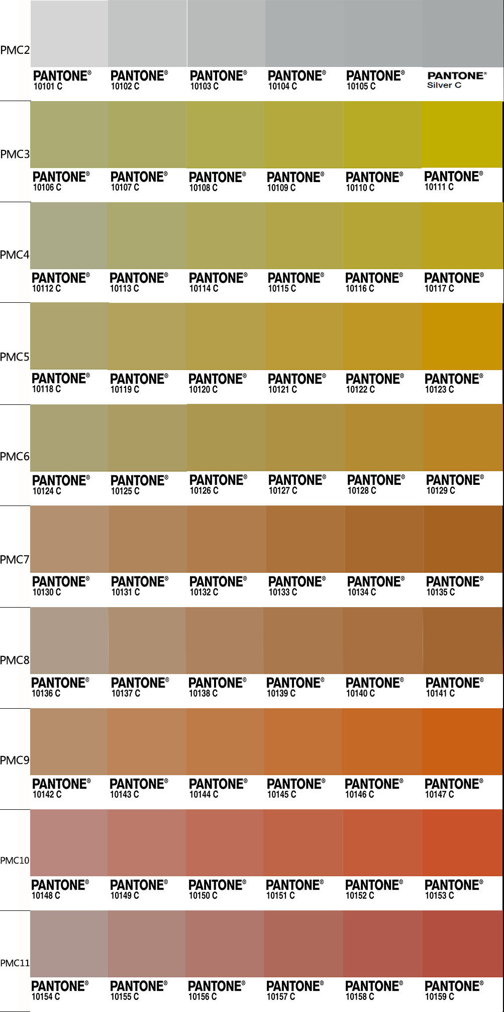 Genuine Pantone color card international standard color GB1305 metal ...