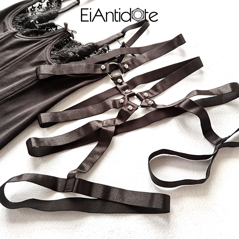 Ea sexy cutout butt-lifting wide high-elastic black garter belt | the ...