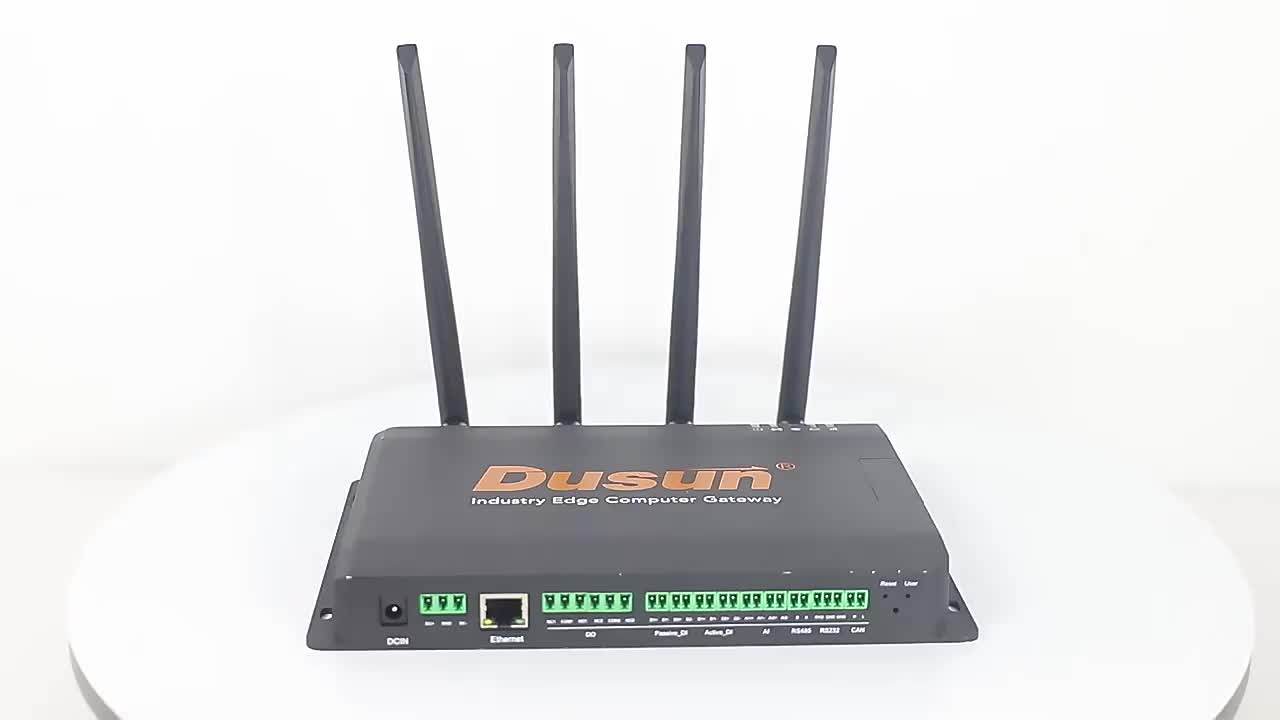 Dusun Wi-fi Connectivity Rs323 Rs485 4g Lte Wifi Gateway Iot Gateway Modbus - Buy Gateway Modbus ...