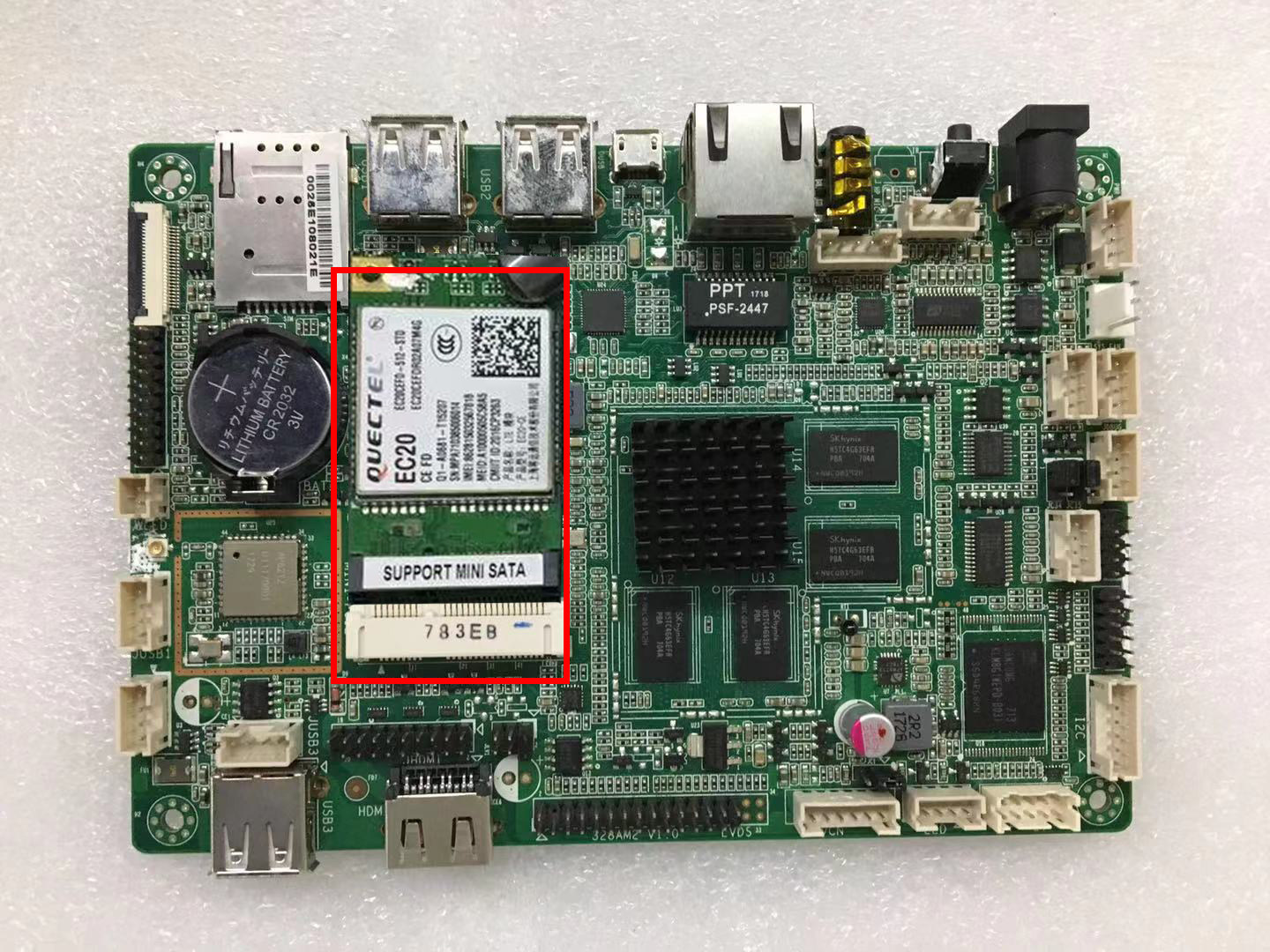 移远4G模块EC20-CE全网通无线通信模块Mini PCIe支持安卓windows-豆希工控-专业工控智能方案提供商