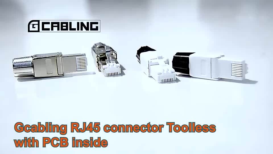 Gcabling Rj45 8p8c Field Termination Plug Shielded Ftp Cat6 Plug ...