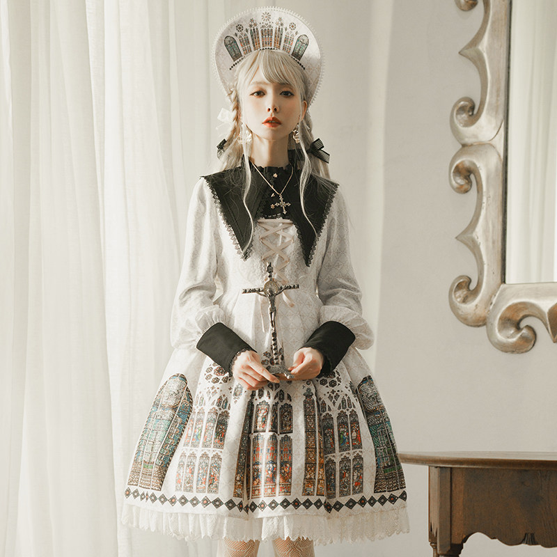 [final payment benefit] stand-up collar op cel dress design, colorful ...