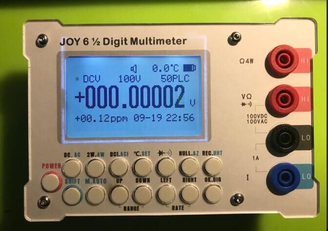 JOY6.5 DIY 6.5位 数字万用表 六位半 台表