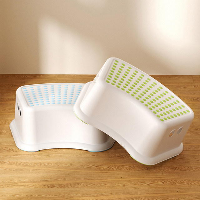 Children's stool bathroom foot pedal stool baby anti-slip thickened ...