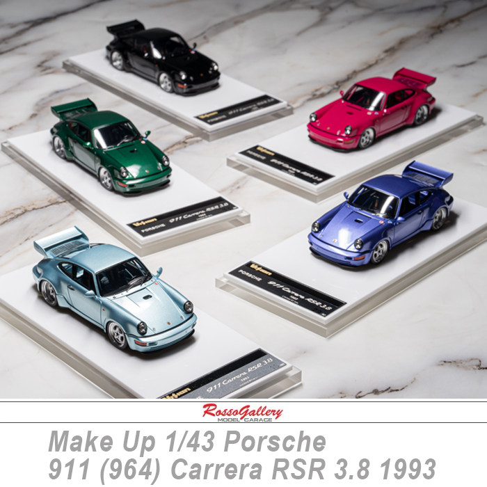 MAKE UP 1/43 保时捷911 964 Carrera RSR 3.8：赛道上的艺术品，收藏家的梦想！-火车-淘宝好物网