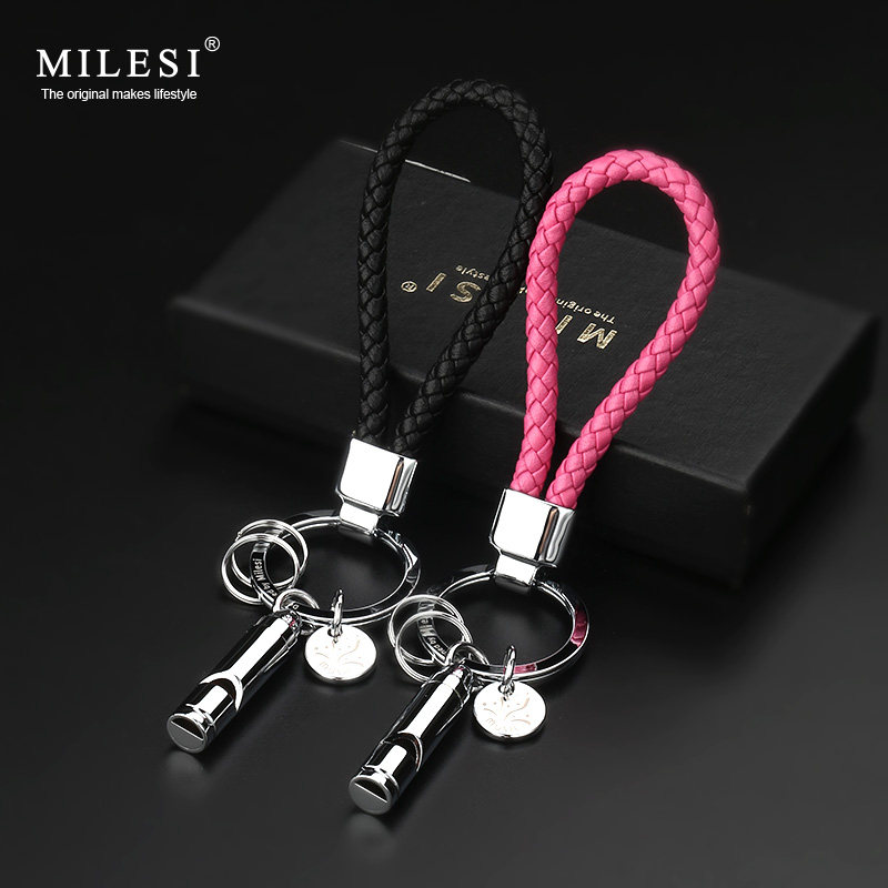 Millers creative whistle key chain men and women couple multifunctional ...