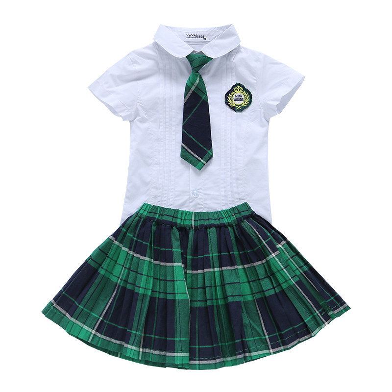 [USD 27.21] Summer school costume elementary school students short ...