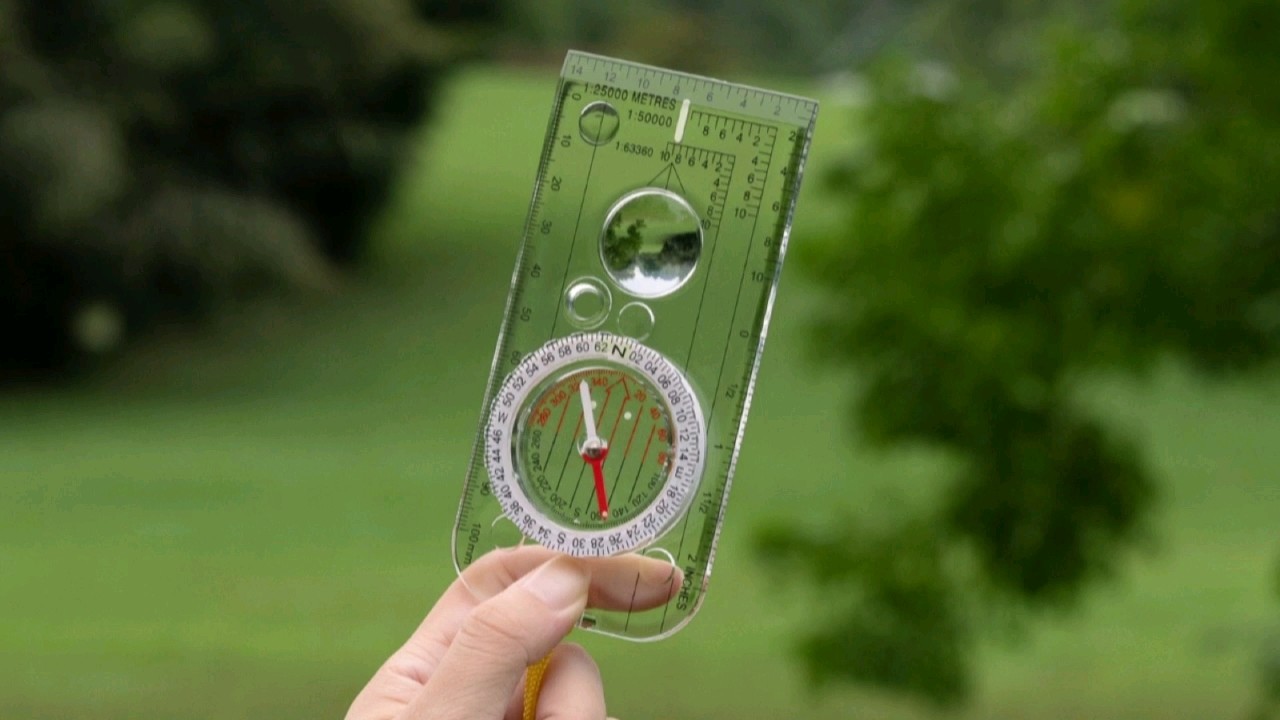 Sports Outdoor Bike Gear Compass Map Compass Waterproof Orienteering ...