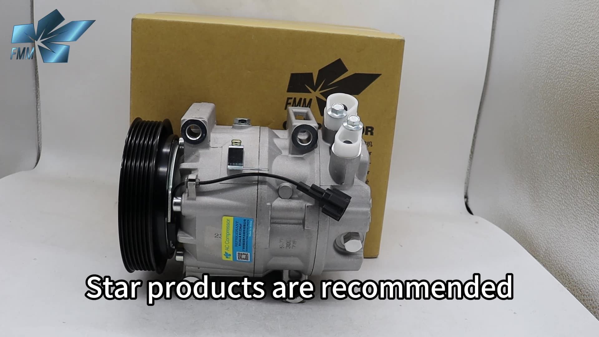 12v 6pk Auto Air Conditioning Compressor Cwv618 Car Ac Compressor For ...