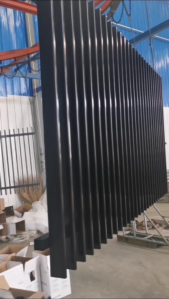 Factory Hot Sale Aluminum Vertical Blade Fencing Australia Type Powder ...