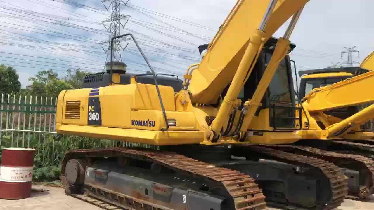 Original Made In Japan Used Komatsu Pc360-7 Excavator Pc360-7 For ...